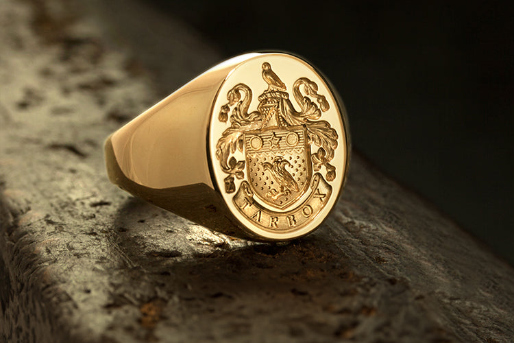 Signet Ring Seal Engraving | Robert Anthony Jewellers – Robert Anthony ...